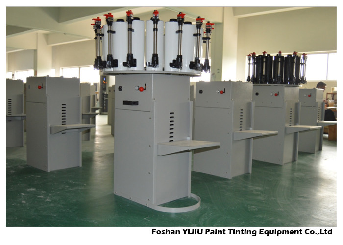 POM กระป๋องพลาสติกเครื่องย้อมสีด้วยมือ 60W Pigment Dispenser